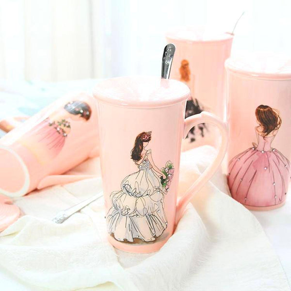 PINK GOLD DESIGN - Paris Couture Mugs